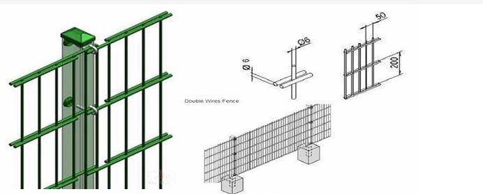 868 Double Wire Mesh Fencing - Hebei Secure-Nett Fence Facility Co., Ltd.